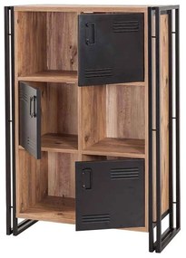 Designový regál Ilaria 89 cm borovice