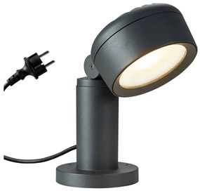 SLV 1002906 Eskina Pole, venkovní stmívatelná stojací lampa, LED 14,5W 3000/4000K, antracit, výška 31,5cm, IP65