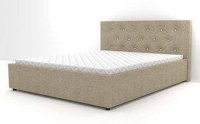 Eureka Čalouněná postel "PORTOFINO DIAMANTE" 180x200cm York 21