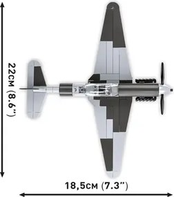 COBI 5863 II WW Jakovlev YAK-1b / 142 kostek / 1:48 / od 7 let