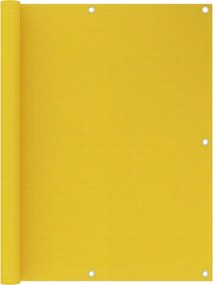 vidaXL Balkonová zástěna 120 x 400 cm HDPE [310917] Barva: Žlutá