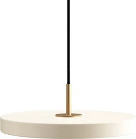 Bílé LED závěsné svítidlo s kovovým stínidlem ø 31 cm Asteria Mini – UMAGE