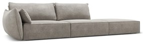 Světle šedá lenoška (levý roh) Vanda – Mazzini Sofas