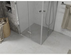 Mexen Lima Duo skládací sprchový kout 90 x 90 cm, Průhledné, Chromovaná - 856-090-090-02-00