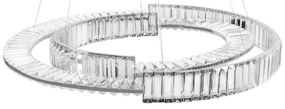 Toolight Toolight, LED křišťálové stropní svítidlo APP1525-CP60/80, chrom, OSW-06973