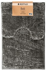 Tmavě šedé WC koupelnové předložky v sadě 2 ks 80x50 cm Bati – Restilo