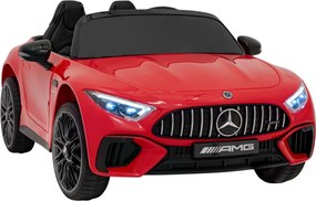 Elektrické autíčko Mercedes Benz AMG SL63 červené