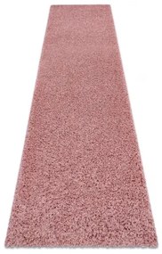 Dywany Luszczow Kusový koberec, běhoun SOFFI shaggy 5 cm světle růžový Rozměr koberce: 80 x 150 cm