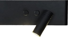 Nástěnné LED svítidlo Resort R, 1x LED 10+3w, 4000k, (možnost polohování), b
