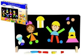 Detoa Magnetické puzzle děti v krabici 33x23x3,5cm