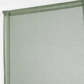 Khaki voálové záclony v sadě 2 ks 60x90 cm Sandra – douceur d'intérieur
