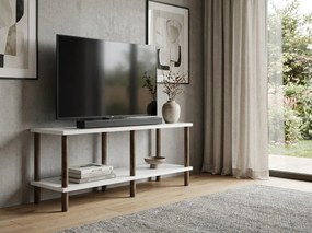 TV stolek SOLE 120 cm, bílá