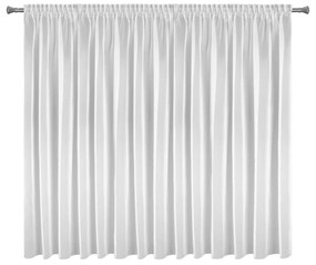 ZÁCLONA NA PÁSCE ESEL 350X150 CM BÍLÁ