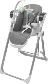 Dětská jídelní židlička 2v1 SMART New Baby grey