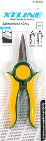 XTline Nůžky zahradnické, plastová rukojeť SK5, 165mm XT93070