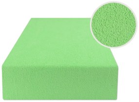 Estilex Bavlněné prostěradlo 90x200cm různé barvy Barva: Zelená, Rozměr: 90x200cm