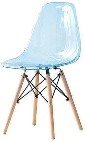 DKD Home Decor Modrá Jídelní židle (50 x 46 x 83,5 cm)