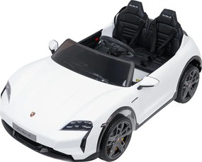 Ramiz Porsche Taycan Turbo S bílé autíčko