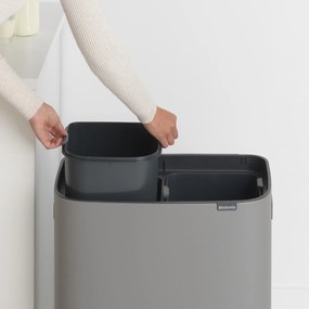 Brabantia BO Touch Bin 2x30L minerální šedá