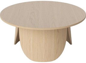 Konferenční stolek Peyote Ø80, v. 35 cm, více variant - Bolia Varianta: bílý dub