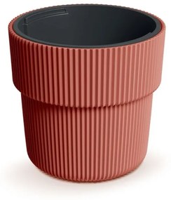 PROSPERPLAST Květináč - MILLY IV Průměr: 29,9 cm, Barva: marsala