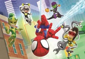 Clementoni PUZZLE  Spidey a jeho úžasní přátelé / 2x60 dílků / od 4 le