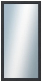 DANTIK - Zarámované zrcadlo - rozměr s rámem cca 60x120 cm z lišty 4020 černá (2769)