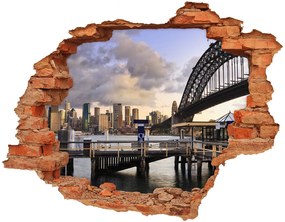 Wallmuralia Fototapeta díra na zeď 3D Most w Sydney 90x70 cm