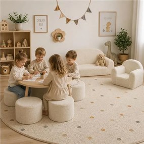 Dětská pohovka New Baby Teddy cream