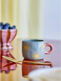 Světle modrý keramický dětský hrnek 110 ml Nini – Bloomingville