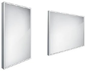 Nimco Zrcadla - Zrcadlo s LED osvětlením, 400x600 mm, hliník ZP 13000