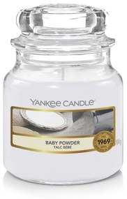 Yankee Candle - vonná svíčka Baby Powder (Dětský pudr) 104g