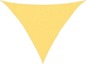 Plachta proti slunci 160 g/m² béžová 3 x 3 x 4,2 m HDPE 311144