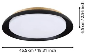 Eglo 900857 - LED Stropní svítidlo PENJAMO LED/20W/230V