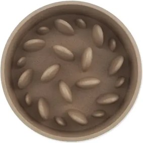 Dog Fantasy EcoStyle proti hltání béžová / Miska / 21 cm / 1350 ml