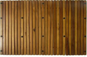vidaXL Koupelnová předložka 2 ks 80 x 50 cm akáciové dřevo [271768] Barva: Hnědá