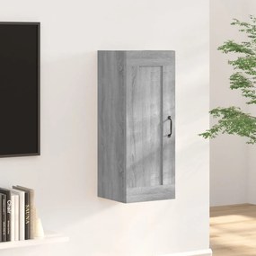 Závěsná skříňka šedá sonoma 35 x 34 x 90 cm kompozitní dřevo