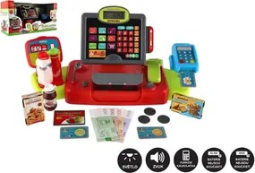 TEDDIES Pokladna digitální se zvukem a světlem / plast / od 3 let