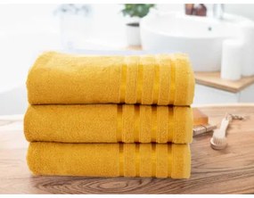 Bambusový ručník 50 × 100 cm ‒ Noemi hořčicový