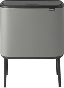 Odpadkový koš Bo Touch Bin 3 x 11 l mineral concrete grey