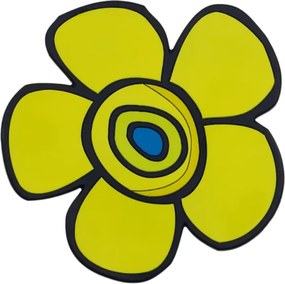 Bellatex Kuchyňská podložka 10x10 cm Kytka žlutá