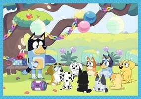 TREFL Puzzle Bluey: Příběh Blueyho MEGA PACK 10v1 / 4x20+3x35+3x48 díl