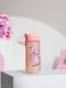 Sinsay - Láhev na pití s držadlem a brčkem Lilo & Stitch - vícebarevná