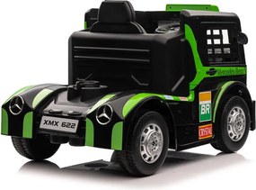 LEAN CARS Elektrické autíčko Mercedes XMX622, LED světla, dálkové ovládání, zelené