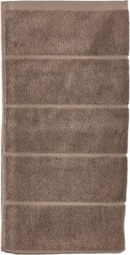 Světle hnědá froté bavlněná osuška 70x140 cm Sauna – Zone