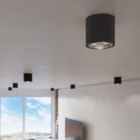Stropní svítidlo SOLLUX Tiube GU10 1x40W bez zdroje SL.0697 černá