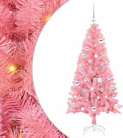 Vánoční stromeček Růžová 150 cm PVC 3396421