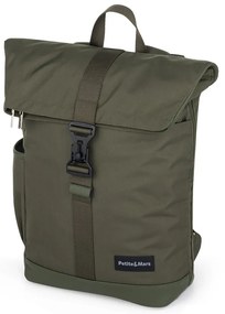 PETITE&MARS Batoh přebalovací na kočárek Jackob Military Green
