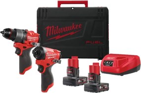 Sada aku nářadí Milwaukee M12 FPP2A2-602X 4933480588