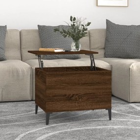 vidaXL Konferenční stolek 60x44,5x45 cm kompozitní dřevo [819578] Barva: hnědý dub